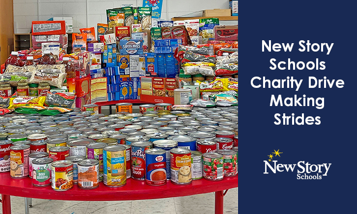 New Story Schools Charity Drive Making Strides | New Story Schools